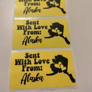 Hand Crafted | Office | 0 Alaska Shipping Labels Thermal Packaging ...